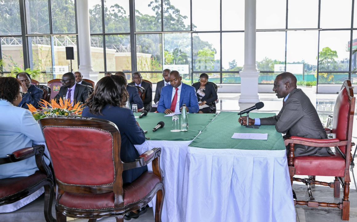 Ruto akutana na Magavana wa mlima Kenya katika Ikulu